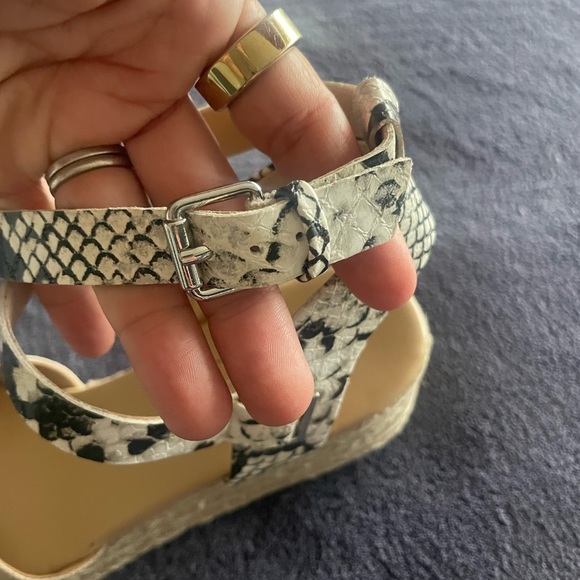 Nine West | Shoes | Nine West Python Print Wedges Brand New | Poshmark